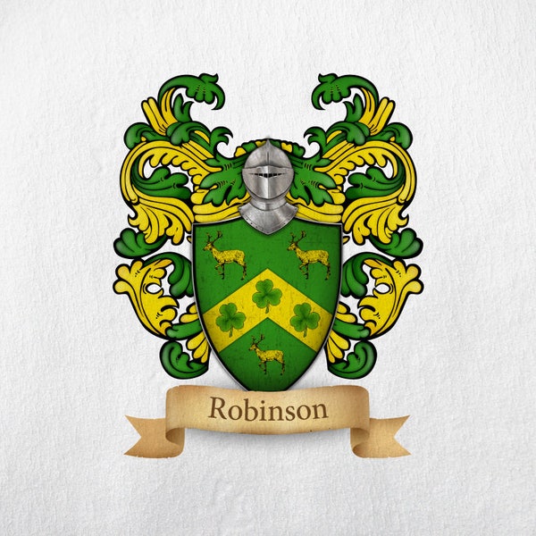 Robinson Family Crest - Etsy