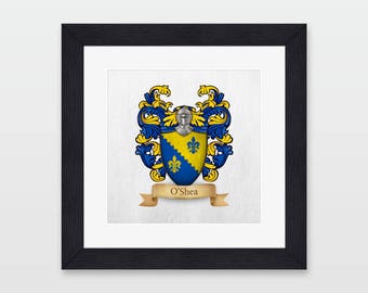 Shea Coat of Arms - Etsy