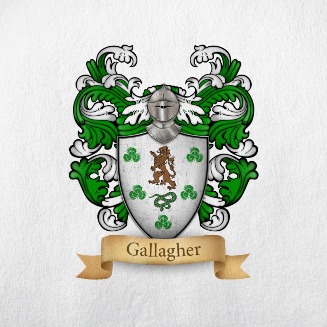 Gallagher Coat of Arms (digital Download) - Etsy