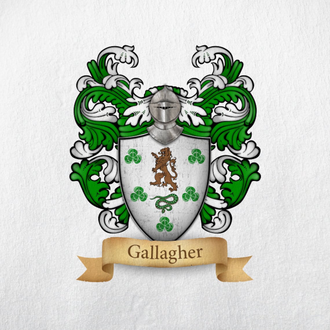 Gallagher Coat of Arms (digital Download) - Etsy