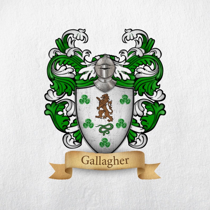 Gallagher Coat of Arms (digital Download) - Etsy
