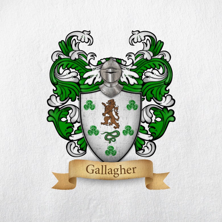 Gallagher Coat of Arms (digital Download) - Etsy