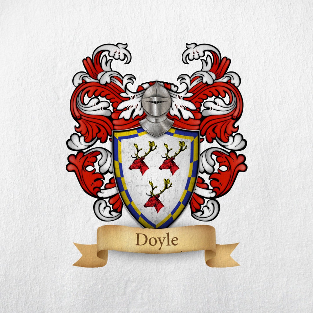 Doyle Family Crest - Print - Etsy