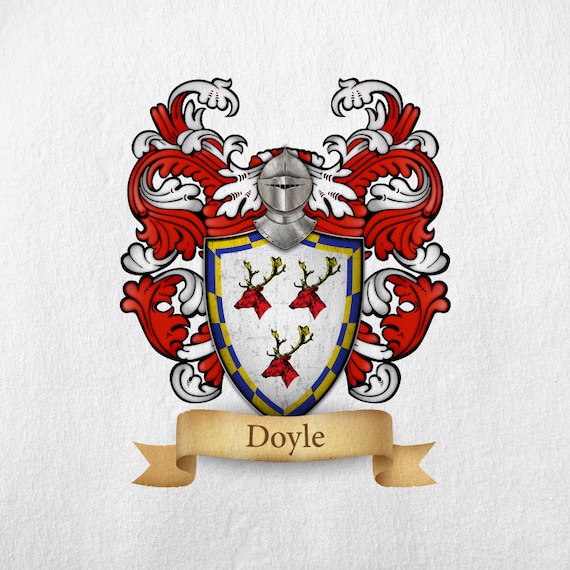 Doyle Family Crest Print | Etsy