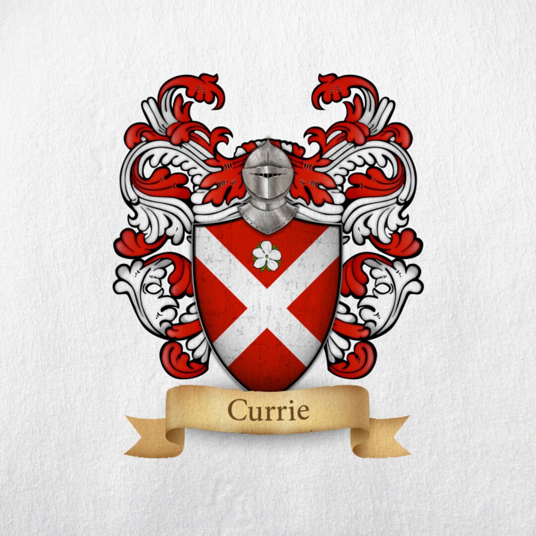 Currie (scotland Origin) Family Crest - Print - Etsy