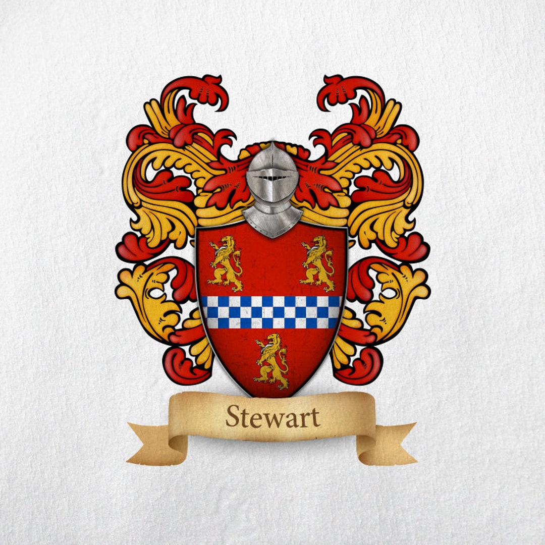 Stewart Coat of Arms (digital Download) - Etsy