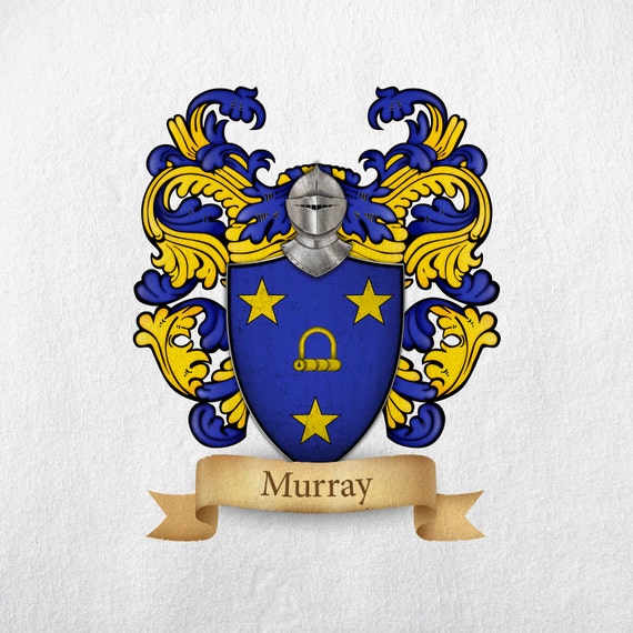 Murray Family Crest Print | Etsy