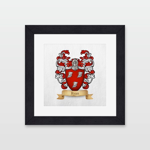 Ryan Coat of Arms - Etsy