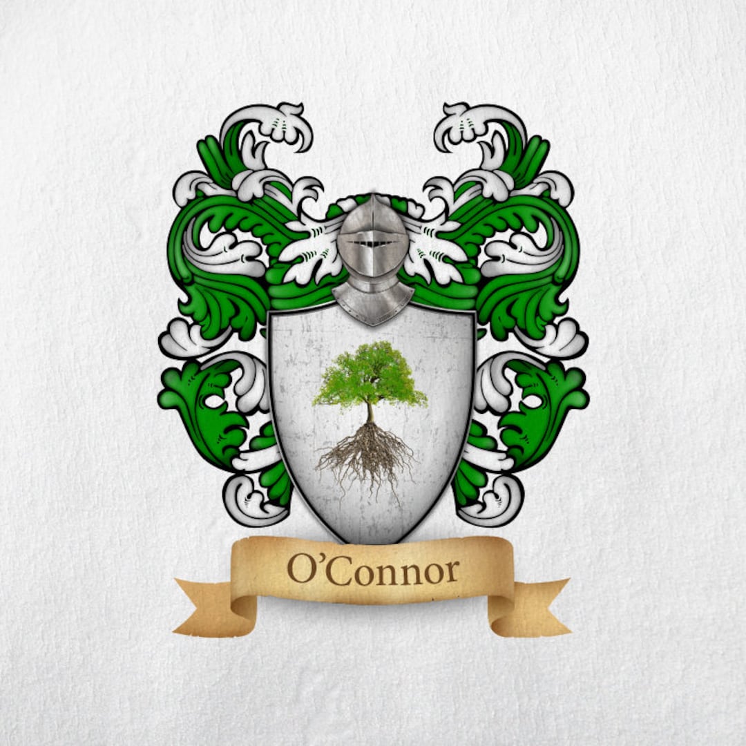 O'connor (cork) Family Crest - Print - Etsy