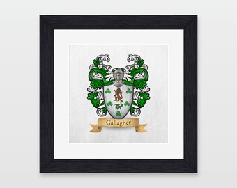 Gallagher Coat of Arms - Etsy