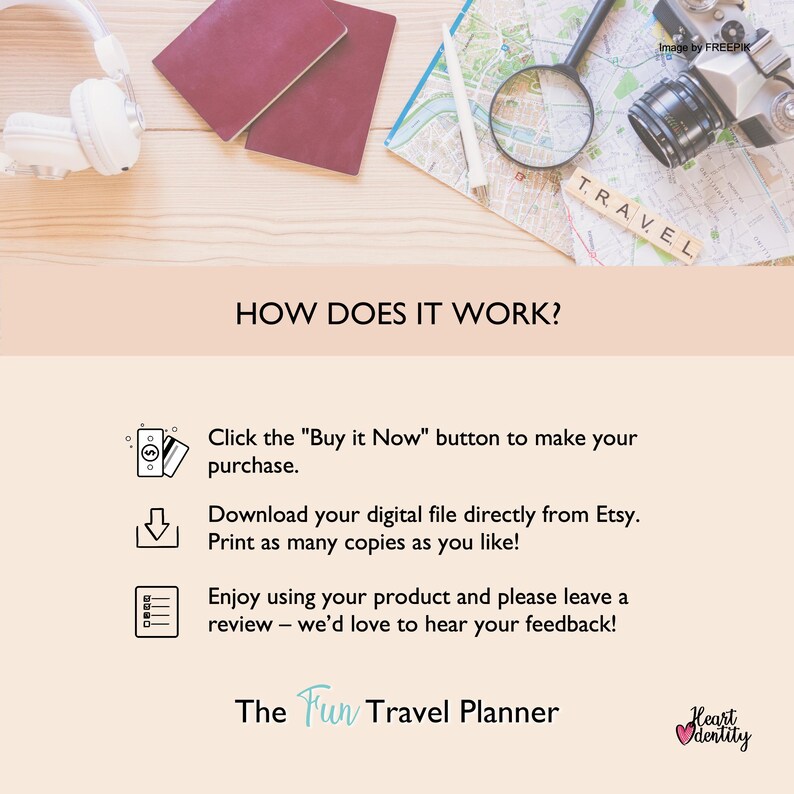 The Ultimate FUN TRAVEL PLANNER to Plan the Best Vacations Ever! - Etsy ...
