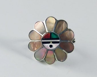 Zuni Sun Ring - Etsy