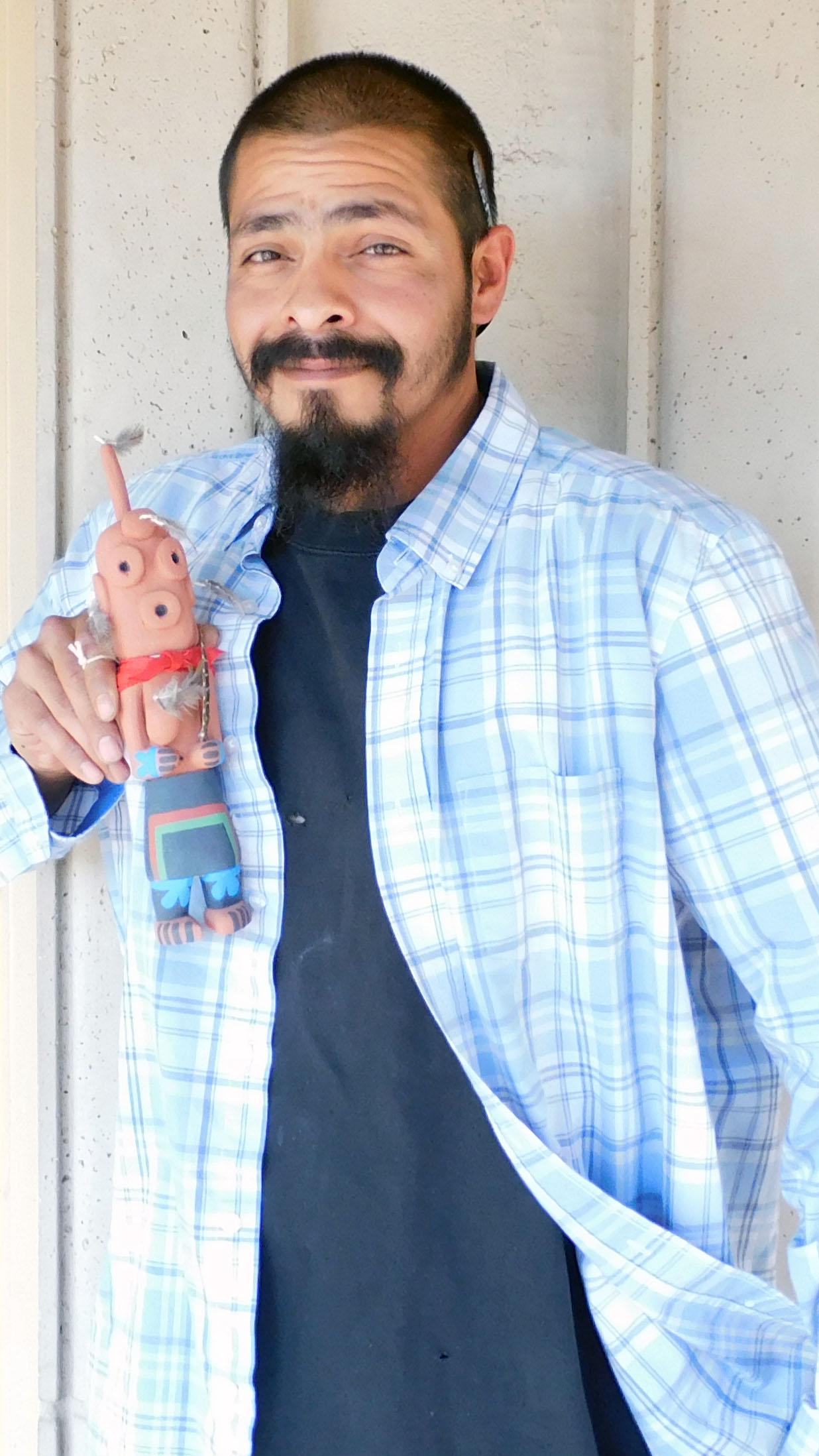 Traditional Hopi Mud Head Kachina by Kevin Chavarria - Etsy