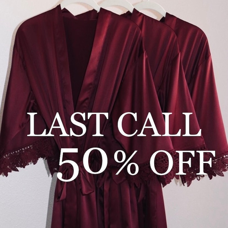 Burgundy Wine Robes - Etsy