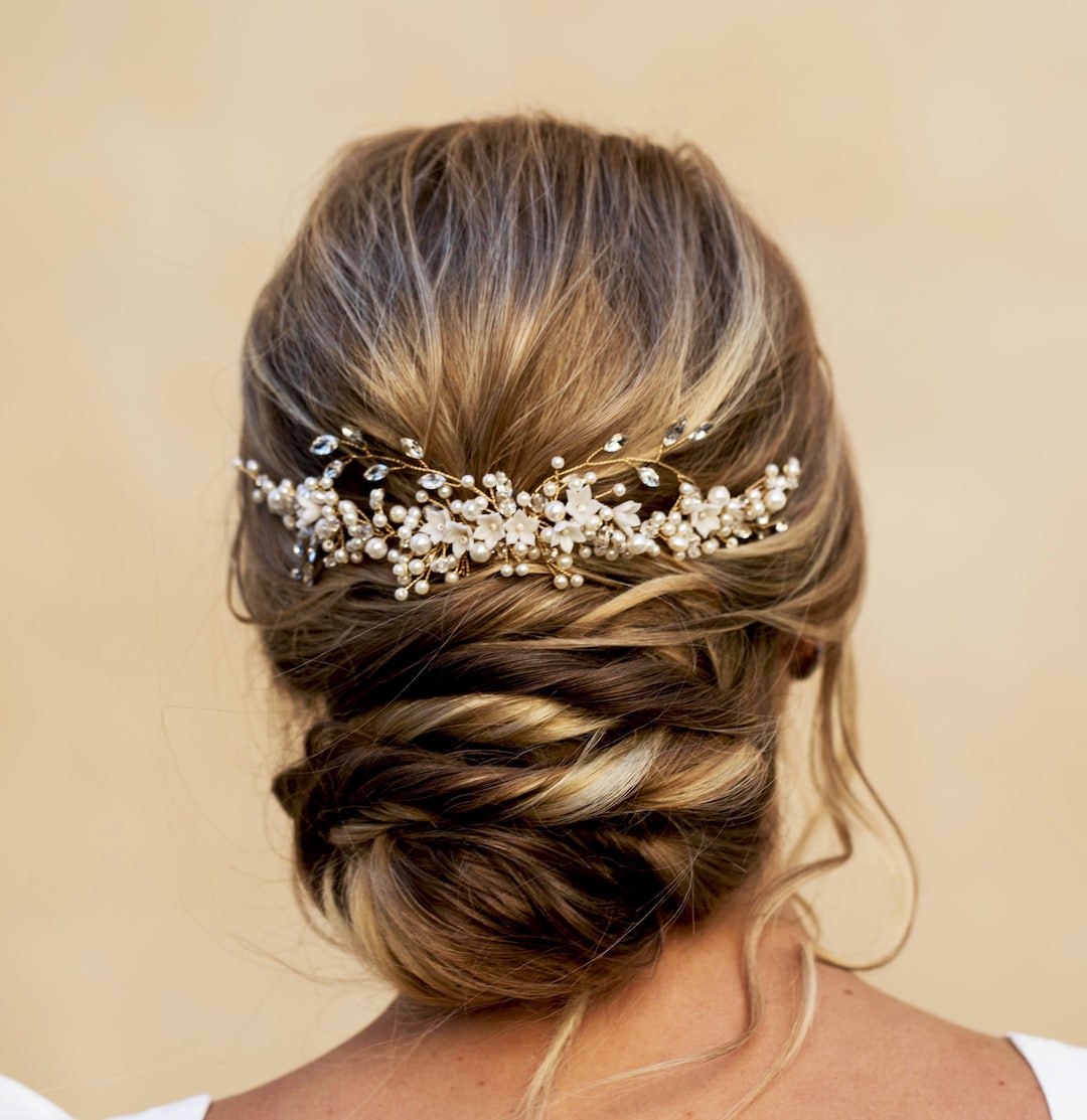 Bridal Headpiece - Bridal Hair Piece - Bridal Hair Comb - Wedding Hair ...