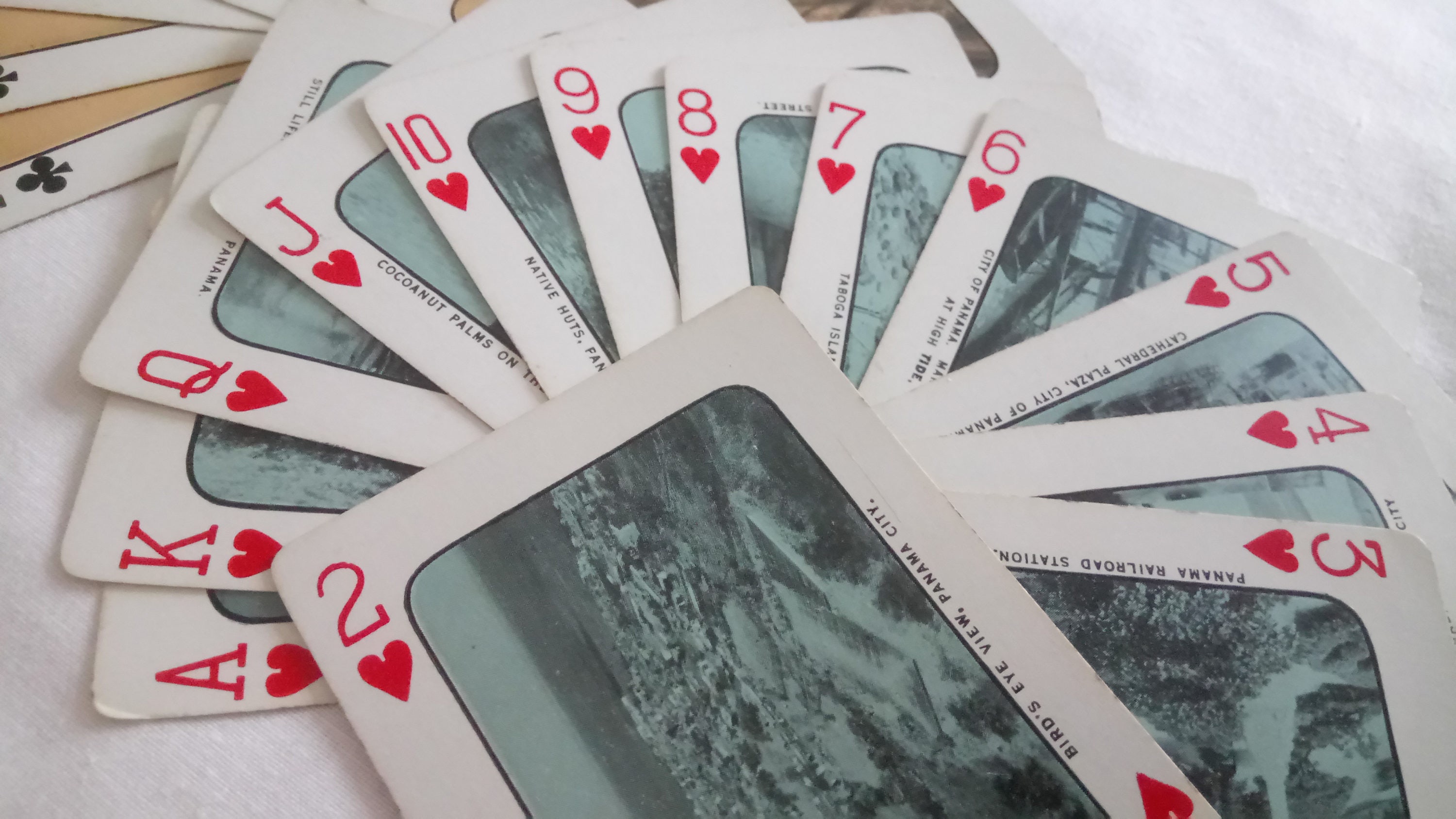 Panama Souvenir Playing Cards Made in USA by the U. S.playing Card Co ...