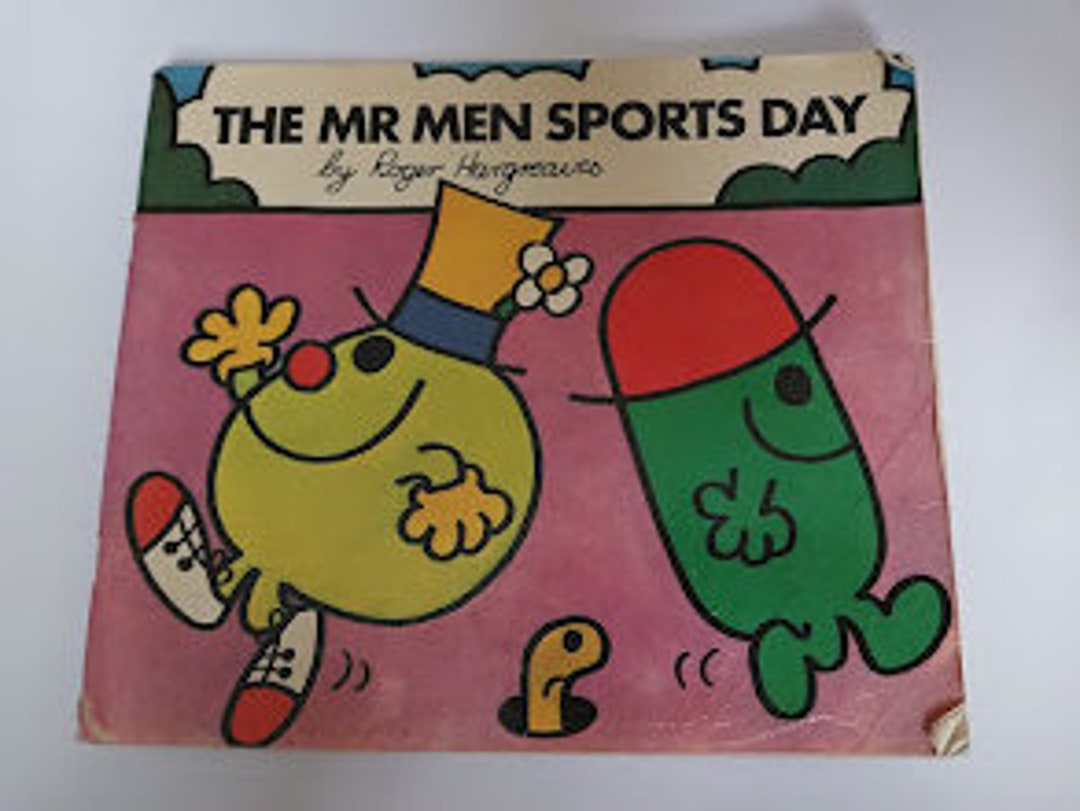 Vintage Book the Mr Men Sports Day by Roger Hargreaves 1977 First ...