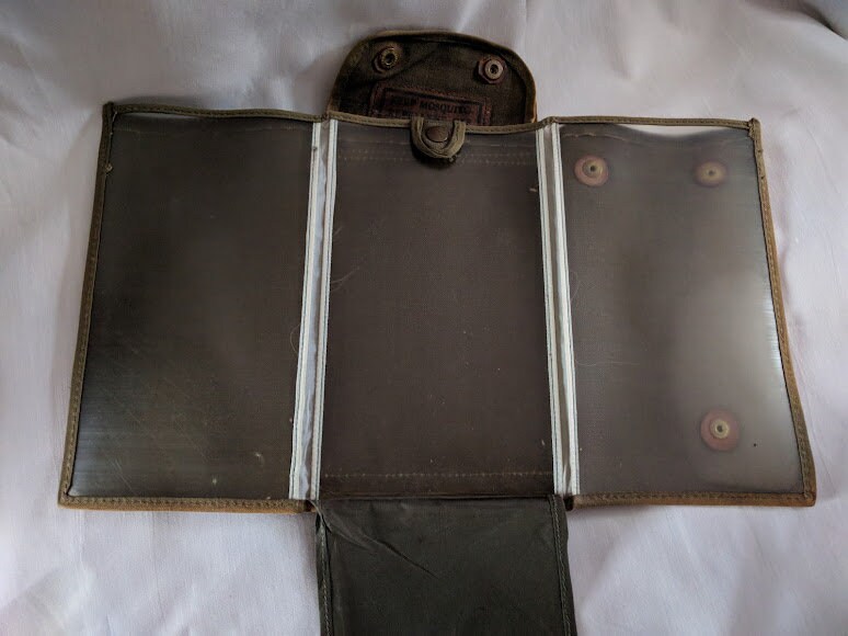 Military Officer's Tropical Jungle Field Map Case 1945. WWII British ...