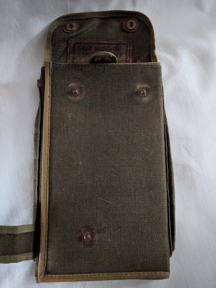 Military Officer's Tropical Jungle Field Map Case 1945. WWII British ...