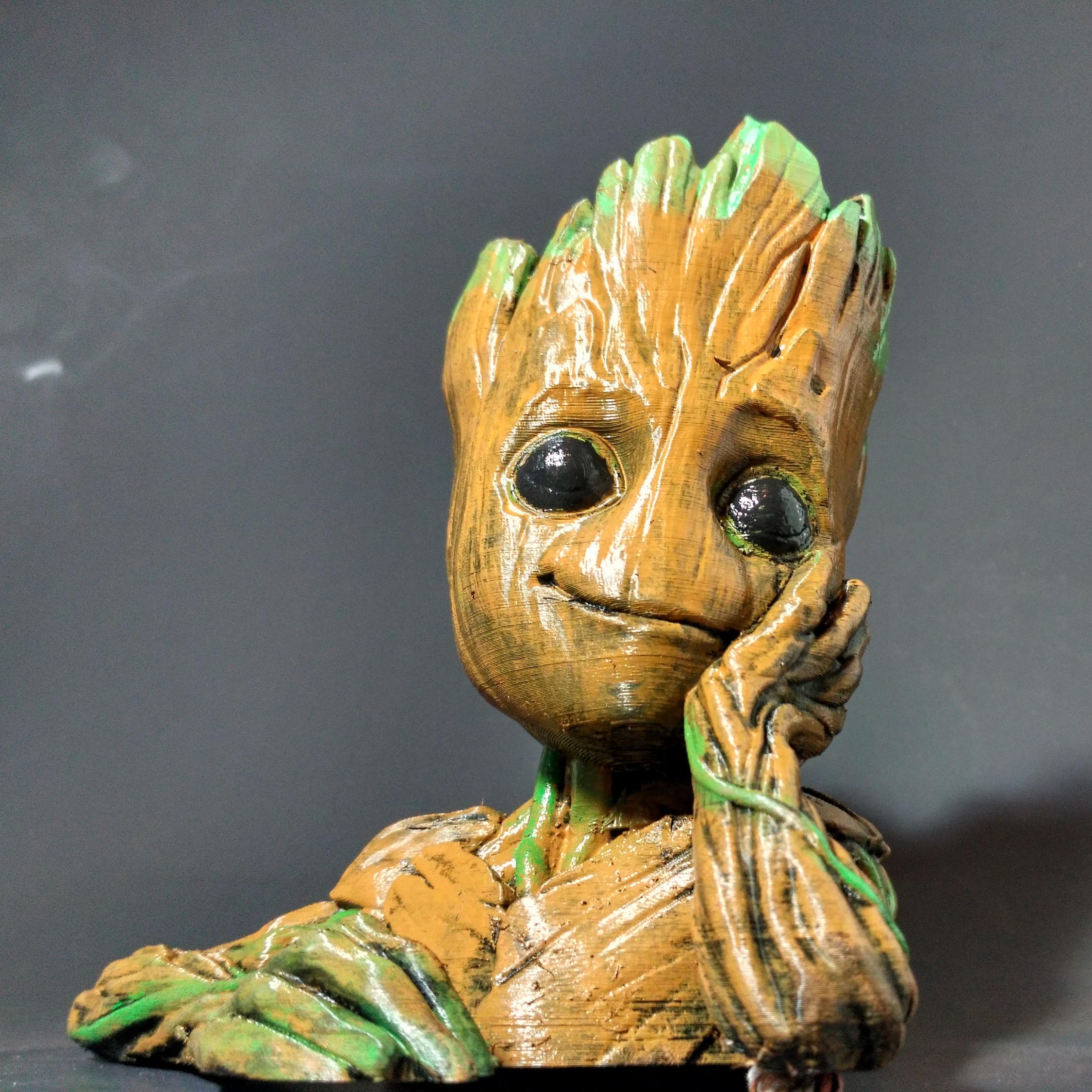Baby Groot Planter 3D Printed Planter Guardians of the - Etsy Australia