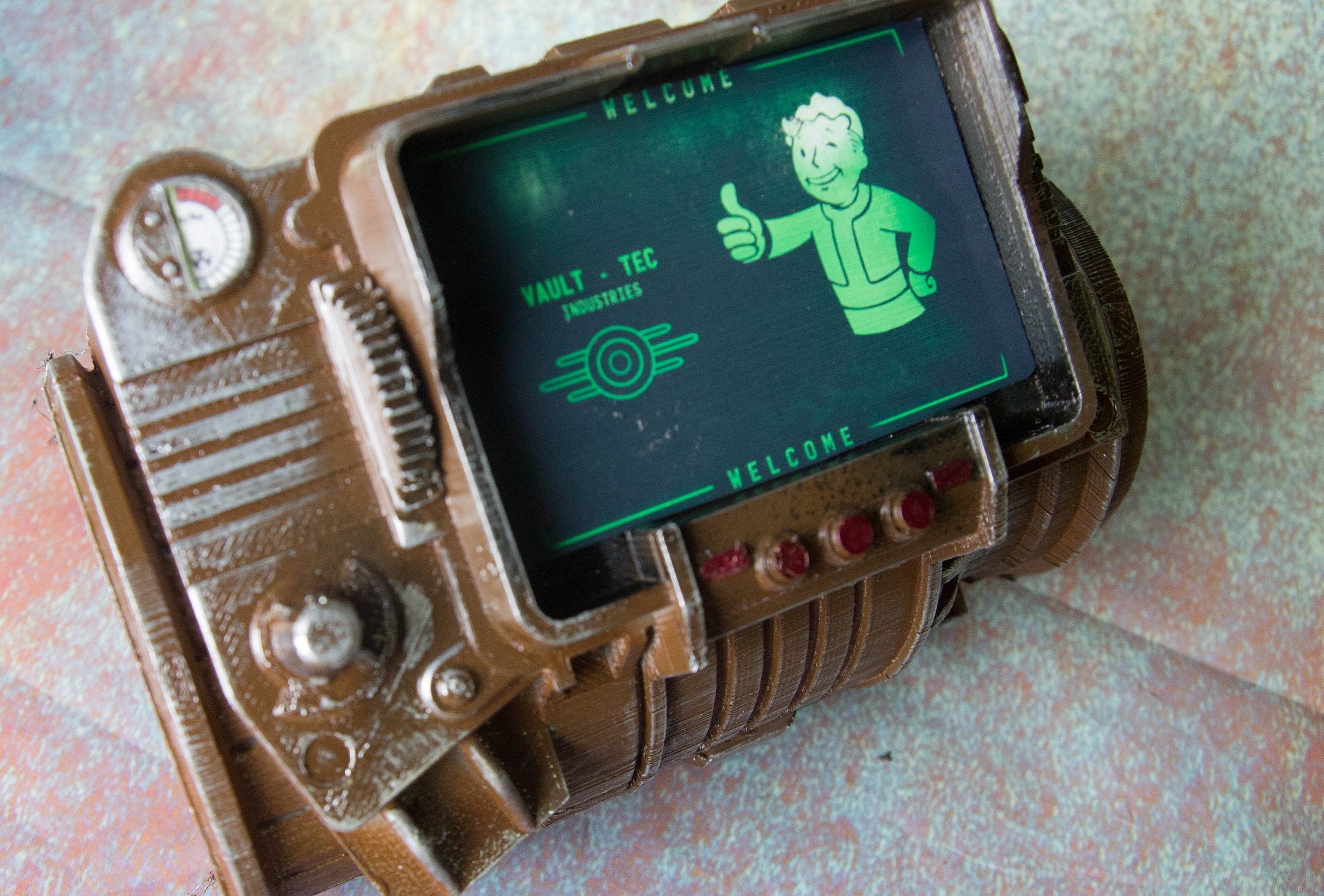Pip Boy 3000 Fallout Cosplay Replica 3D Printed Pip Boy - Etsy Canada