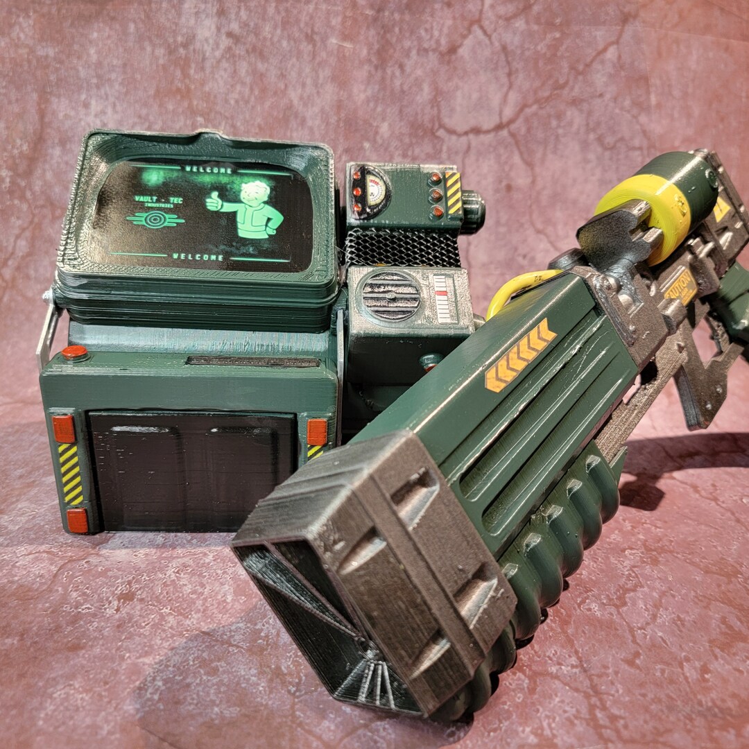 Old Faithful Laser Pistol Pip Boy 3000 Mkvi From Fallout 76 Fallout ...