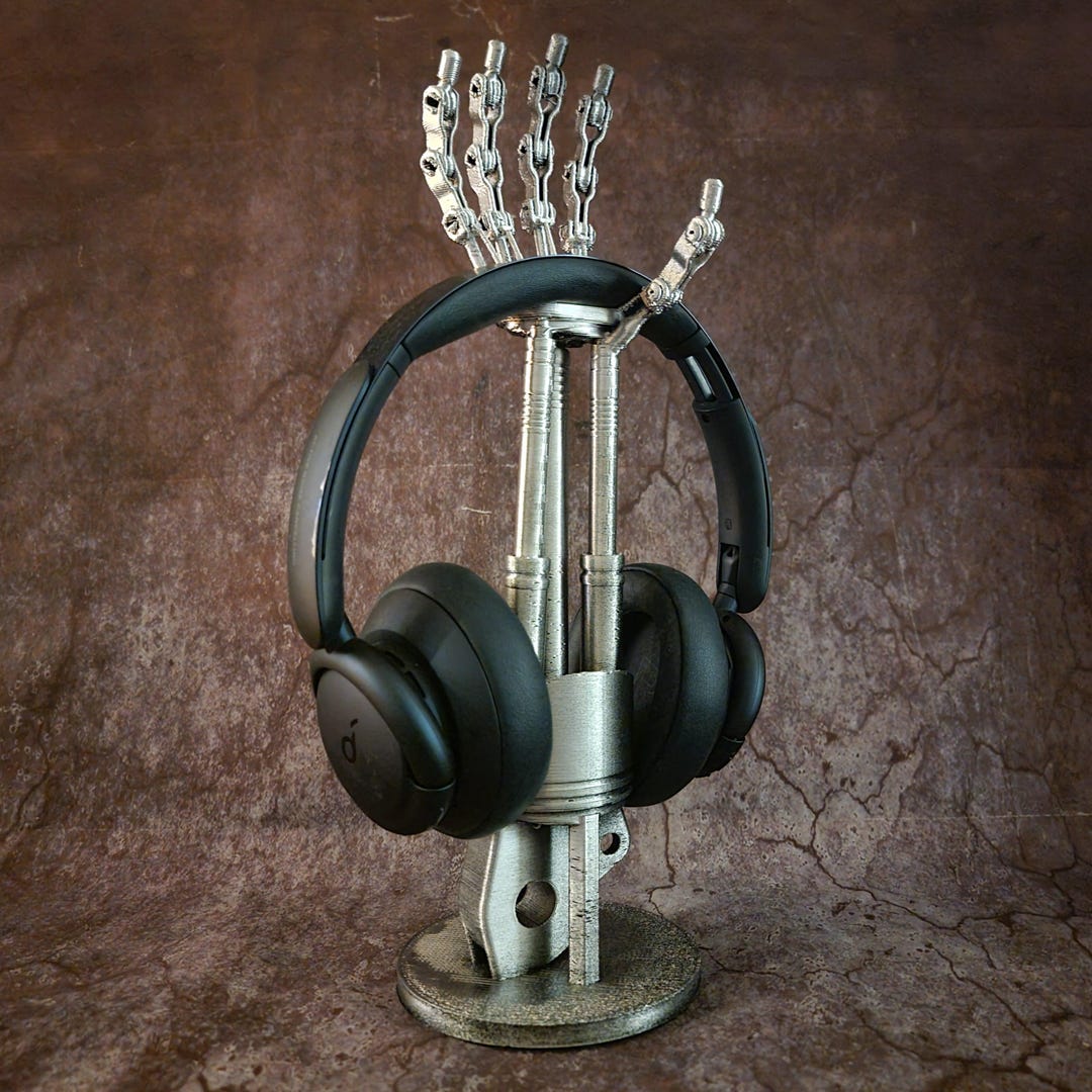 T-800 Terminator Arm Headphone Stand - 3D Printed Terminator 2 Fanart ...
