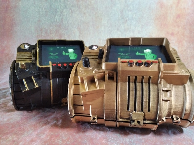 Pimp-Boy 3 Billion Fallout Cosplay Replica 3D Printed Pip | Etsy Pimp-Boy 3 Billion Fallout Cosplay Replica 3D Printed Pip | Etsy