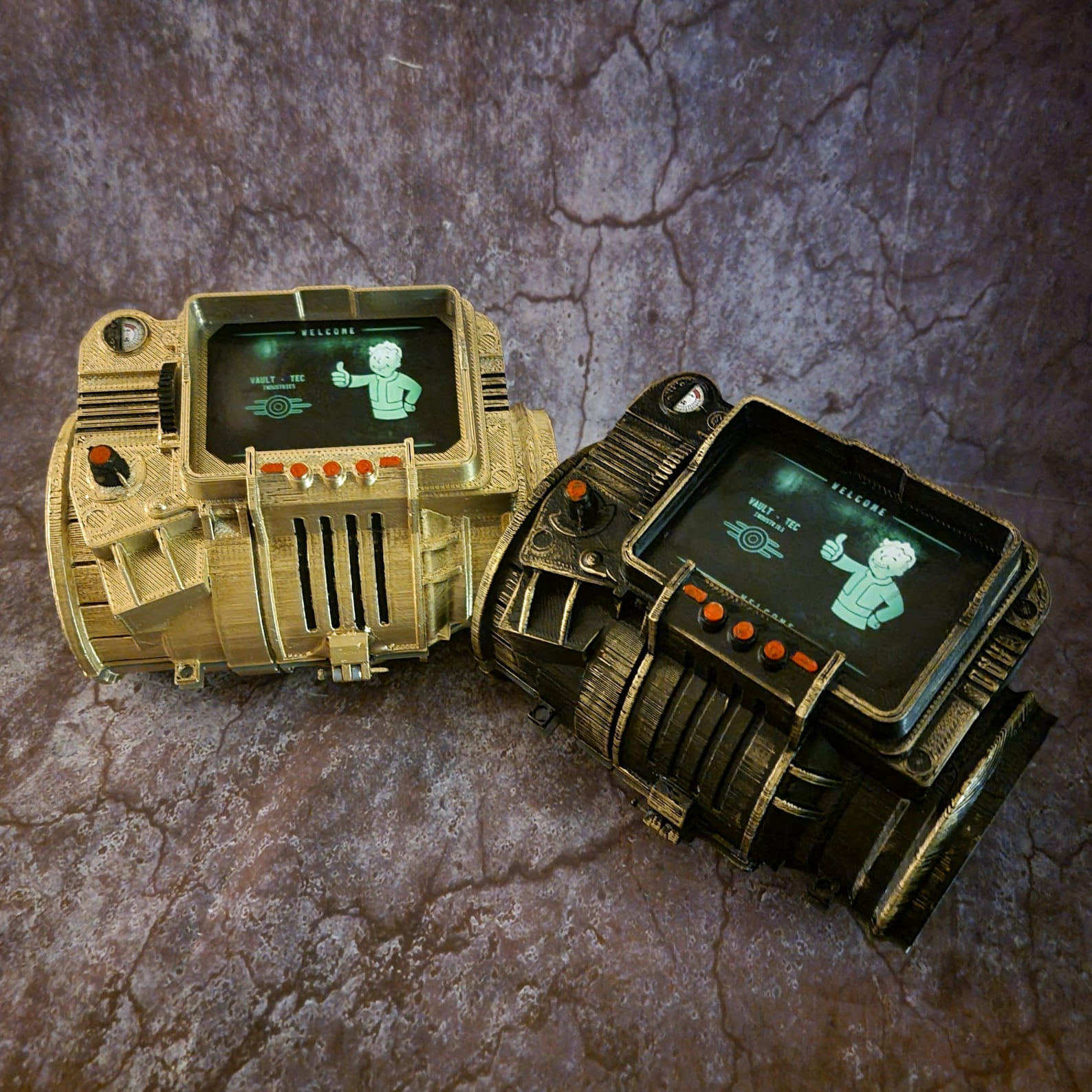 Pimp-boy 3 Billion | Fallout Cosplay Replica | 3D Printed Pip Boy ...
