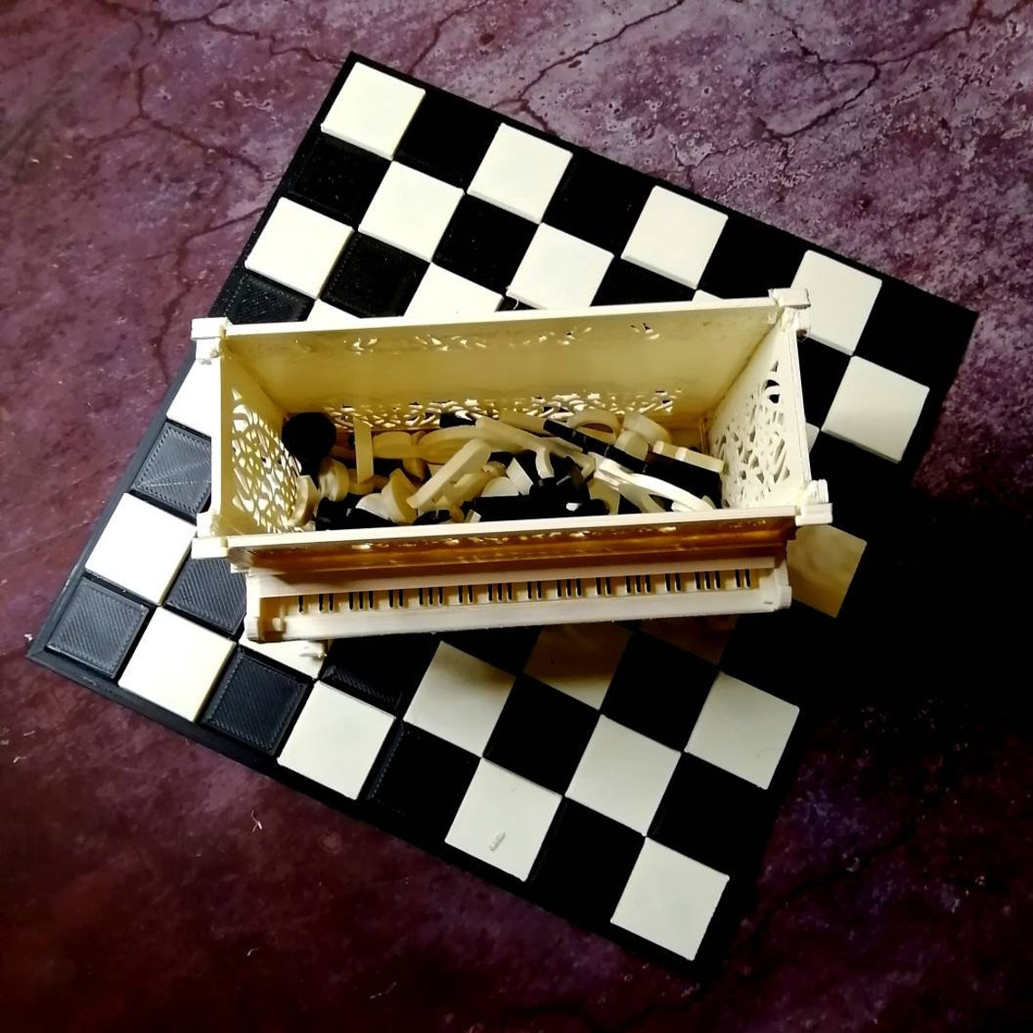 Musical Chess Set Chess Set Notes - Etsy Canada