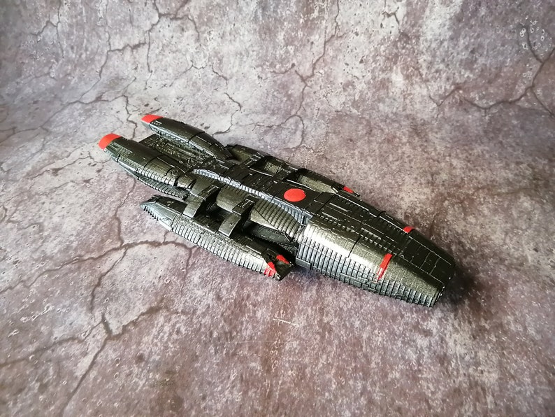 3D Printed Battlestar Galactica Miniature - Etsy