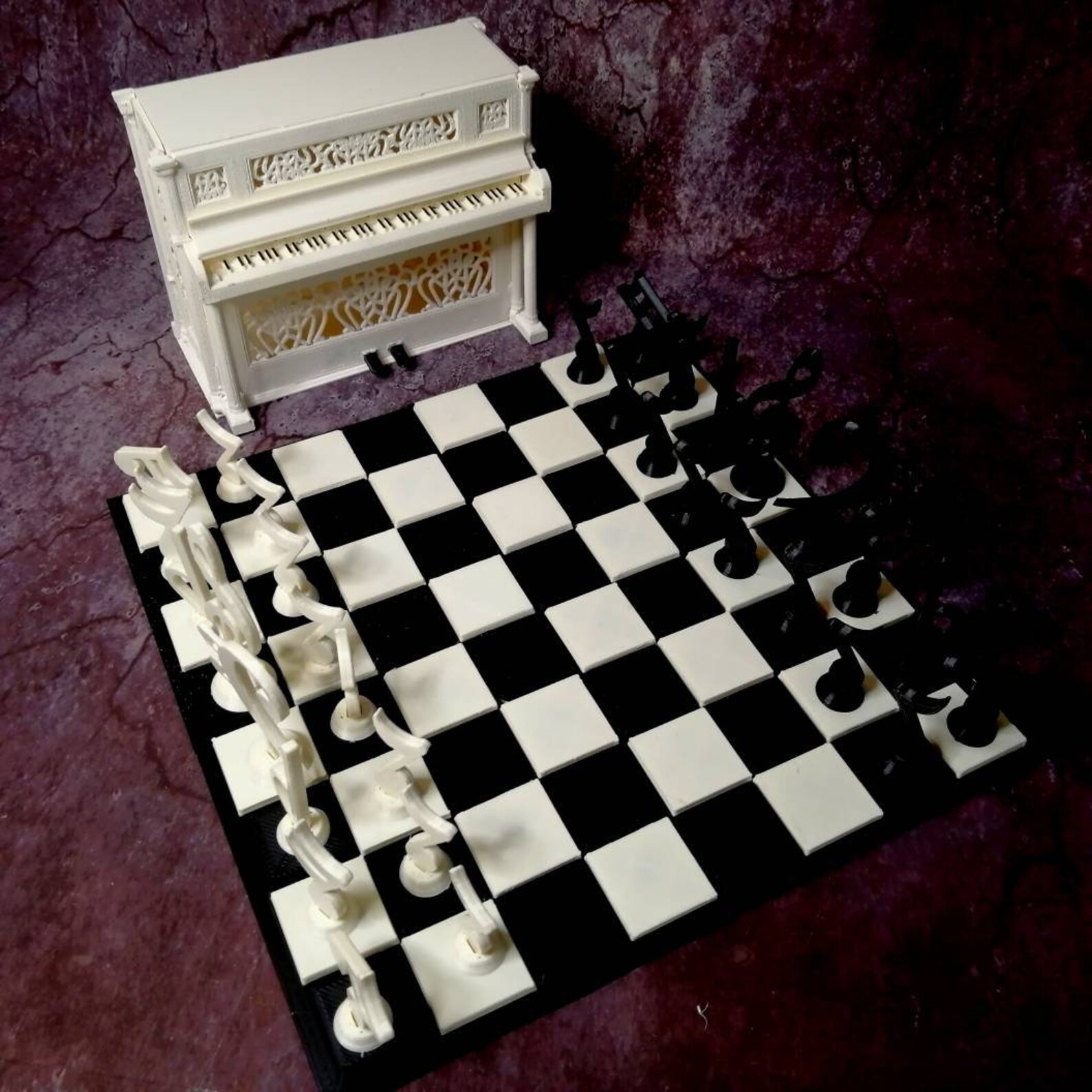 Musical Chess Set Chess Set Notes - Etsy Canada