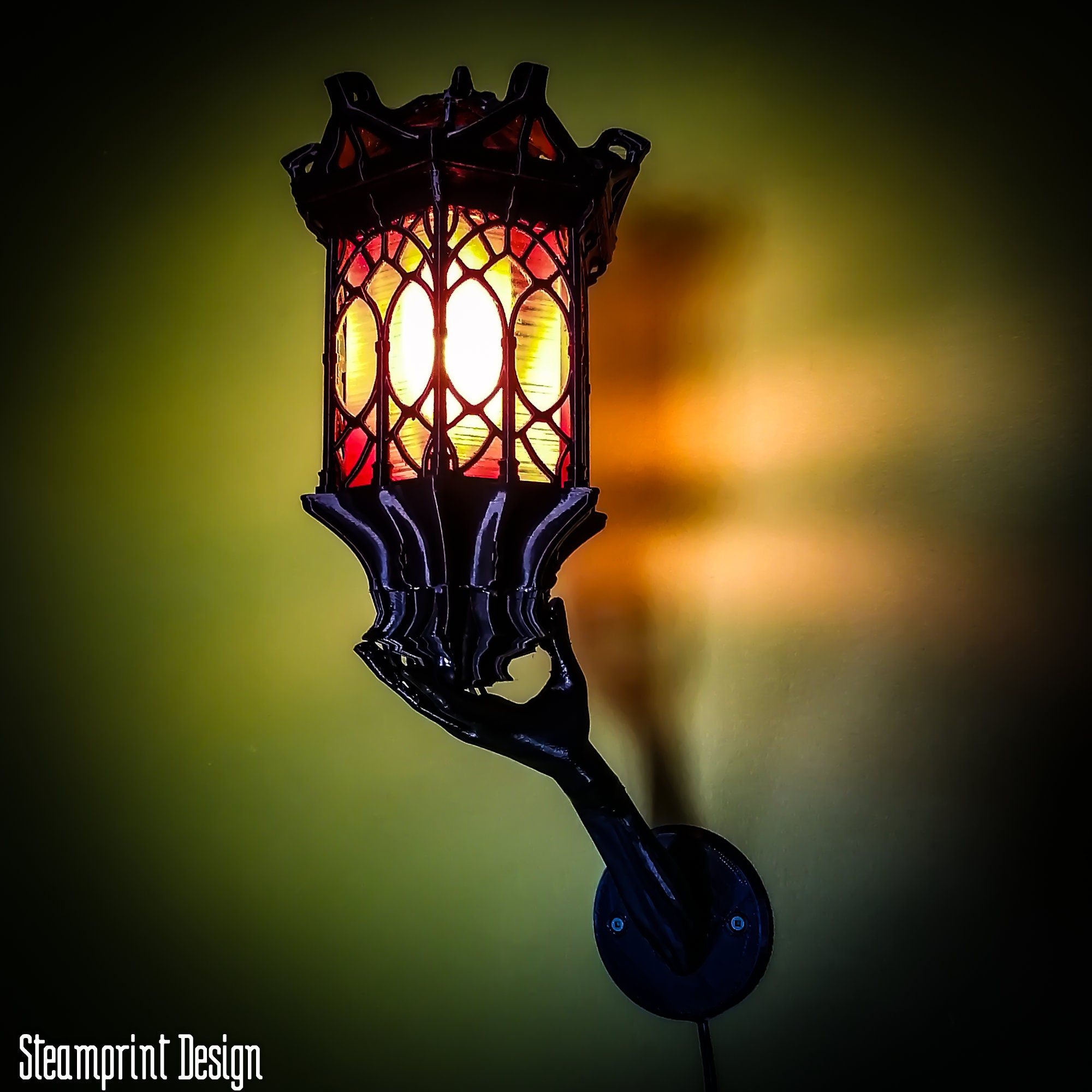 Steampunk Red Lantern