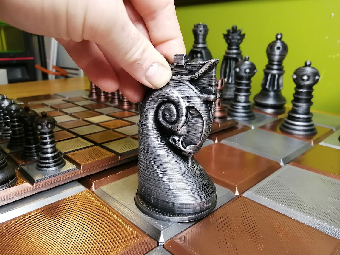 XXXL Chess Set Giant Steampunk Chess Set the Juggernaut | Etsy