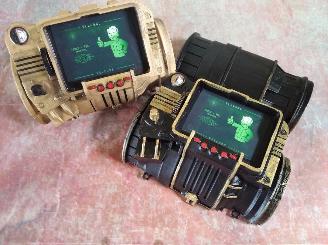 Pimp-boy 3 Billion Fallout Cosplay Replica 3D Printed Pip Boy Fallout ... Pimp-boy 3 Billion Fallout Cosplay Replica 3D Printed Pip Boy Fallout ...