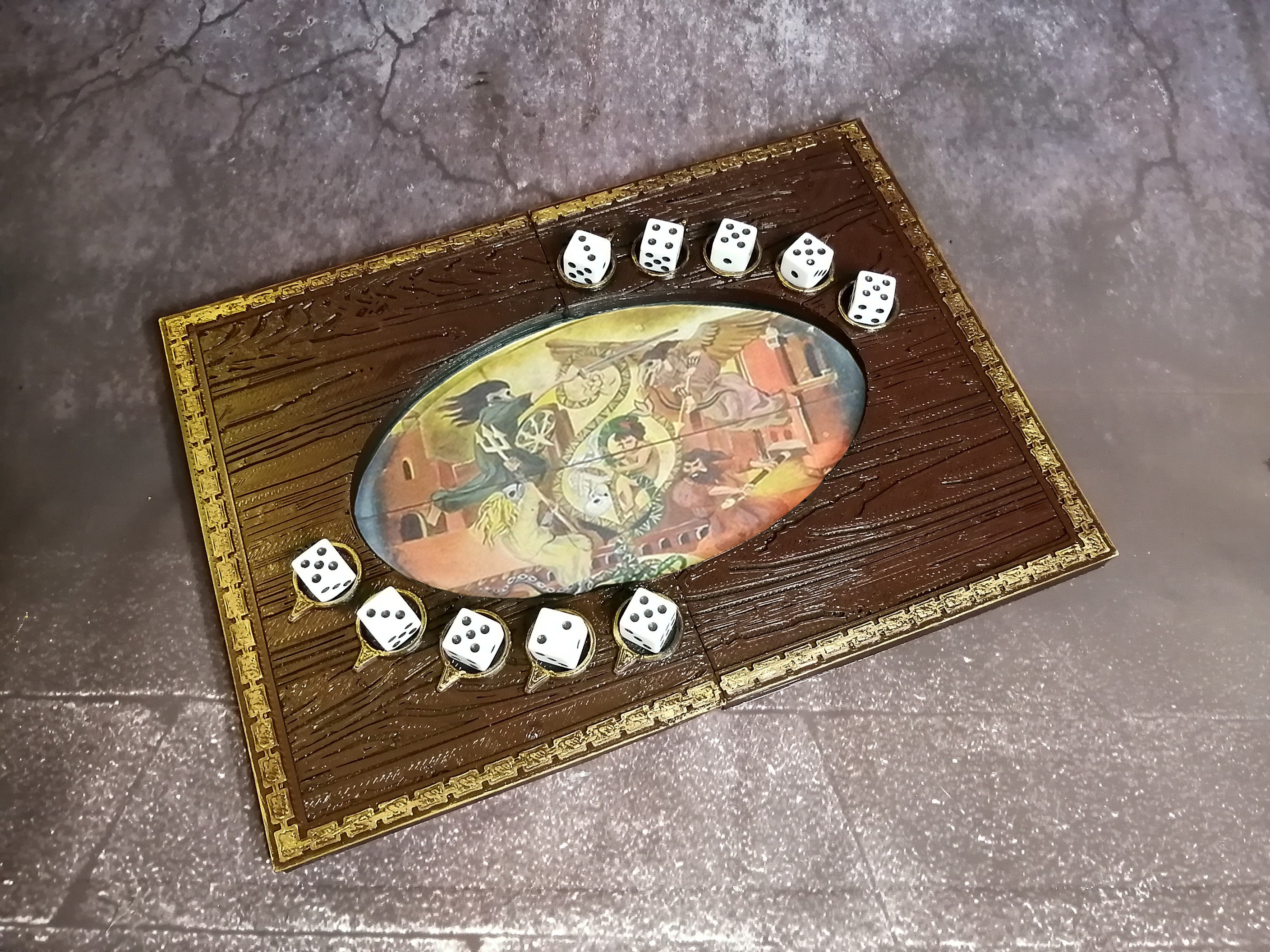 Witcher Dice Poker Board Witcher Board Game Witcher 2 Dice - Etsy Canada
