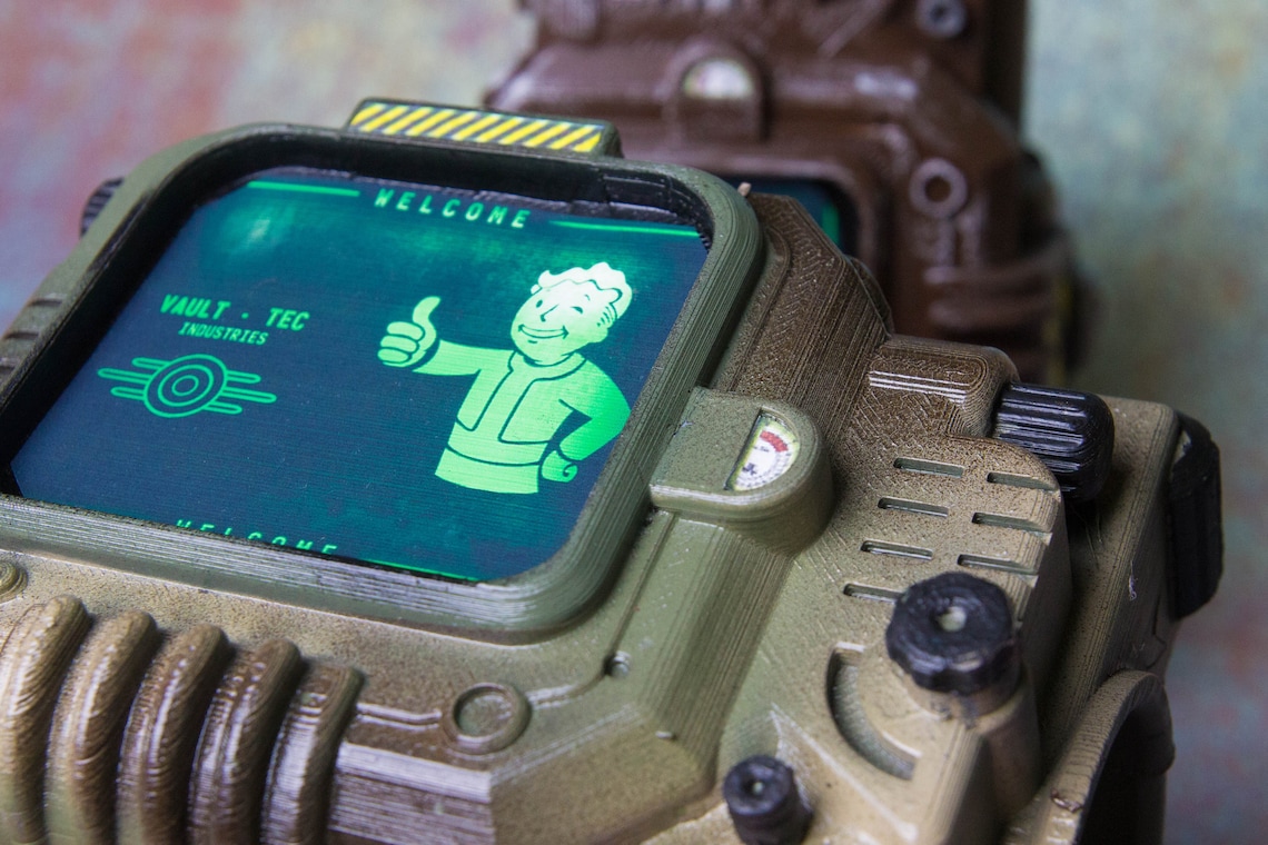 Pip Boy Mk IV 3D Printed Pip Boy 3000 Mk IV Fallout | Etsy