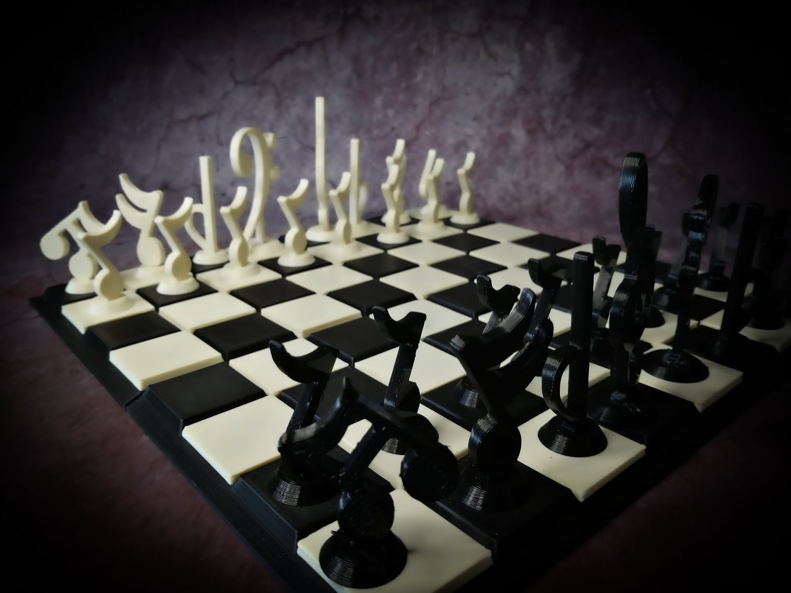 Musical Chess Set Chess Set Notes - Etsy Canada