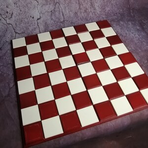 Medallion Chess Coins in Crimson and Ivory - Steampunk Chess - Checkers ...