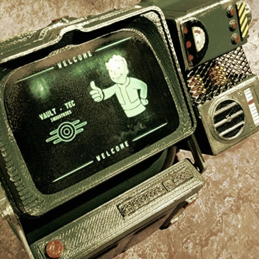 Pip Boy 2000 Pip-boy 2000 Mk VI Fallout 76 3D Printed Pip Boy 76 ...