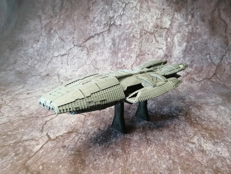 3D Printed Battlestar Galactica Miniature - Etsy