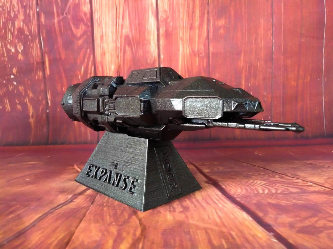 3D Printed Rocinante Spaceship / Roci Gunship / the Expanse Rocinante ...
