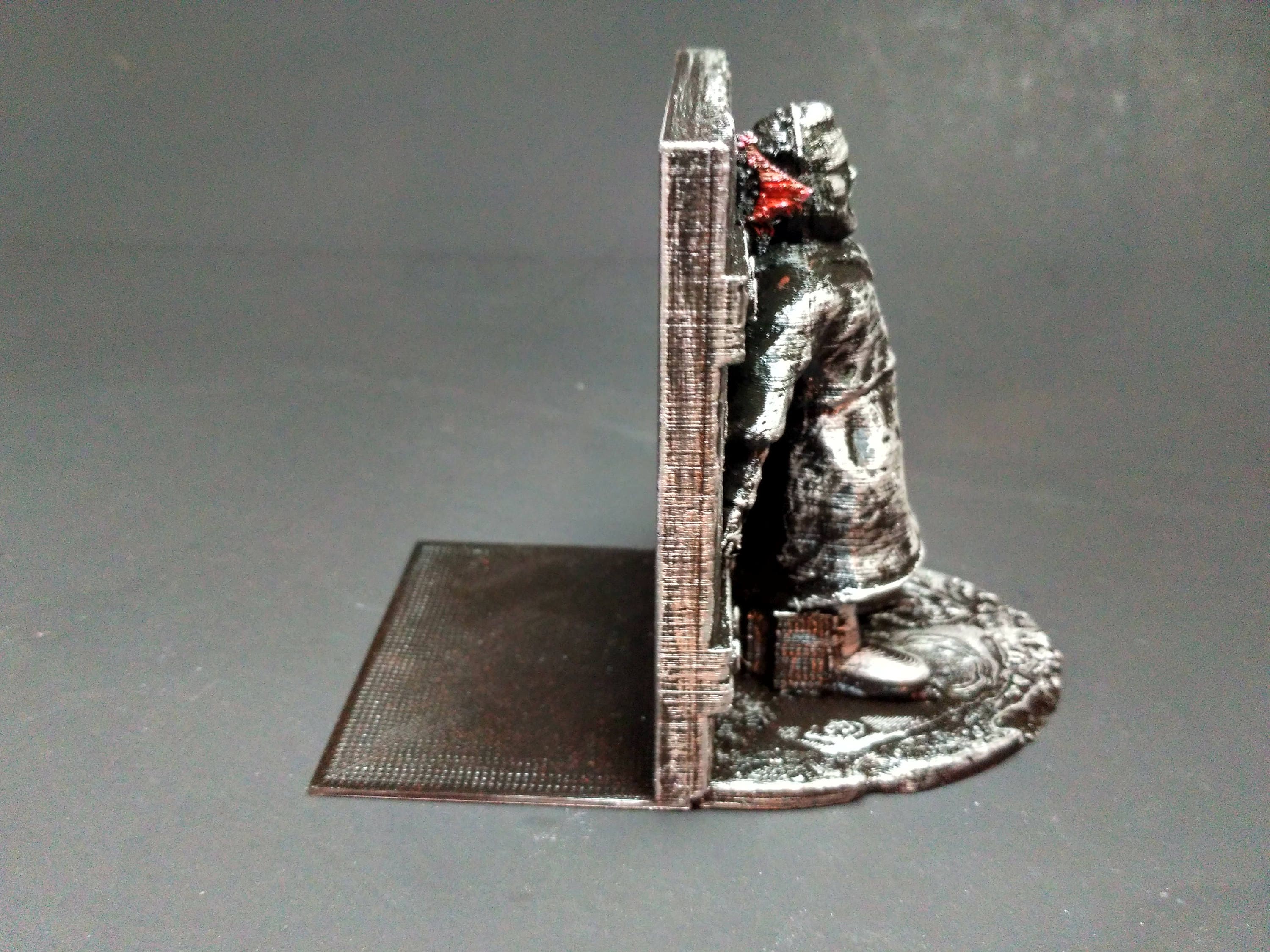 Hodor Book End/ 3D Printed Book Shelf / Game of Thrones / Hodor Book ...