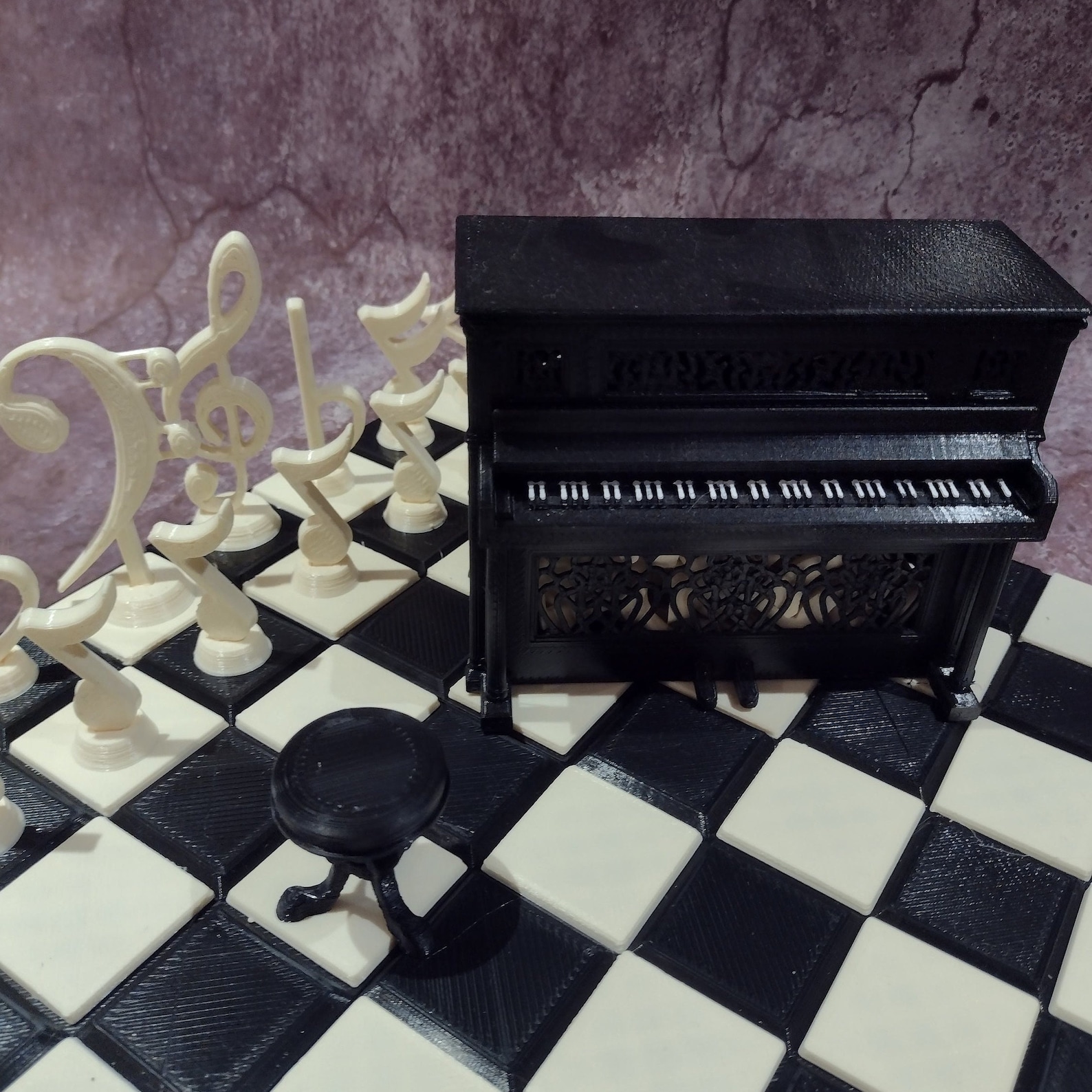 Musical Chess Set - Chess Set Notes - Etsy