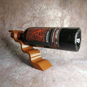 Balanced Wine Stand - 3D Printed Wine Holder - Wine Bottle Holder ...