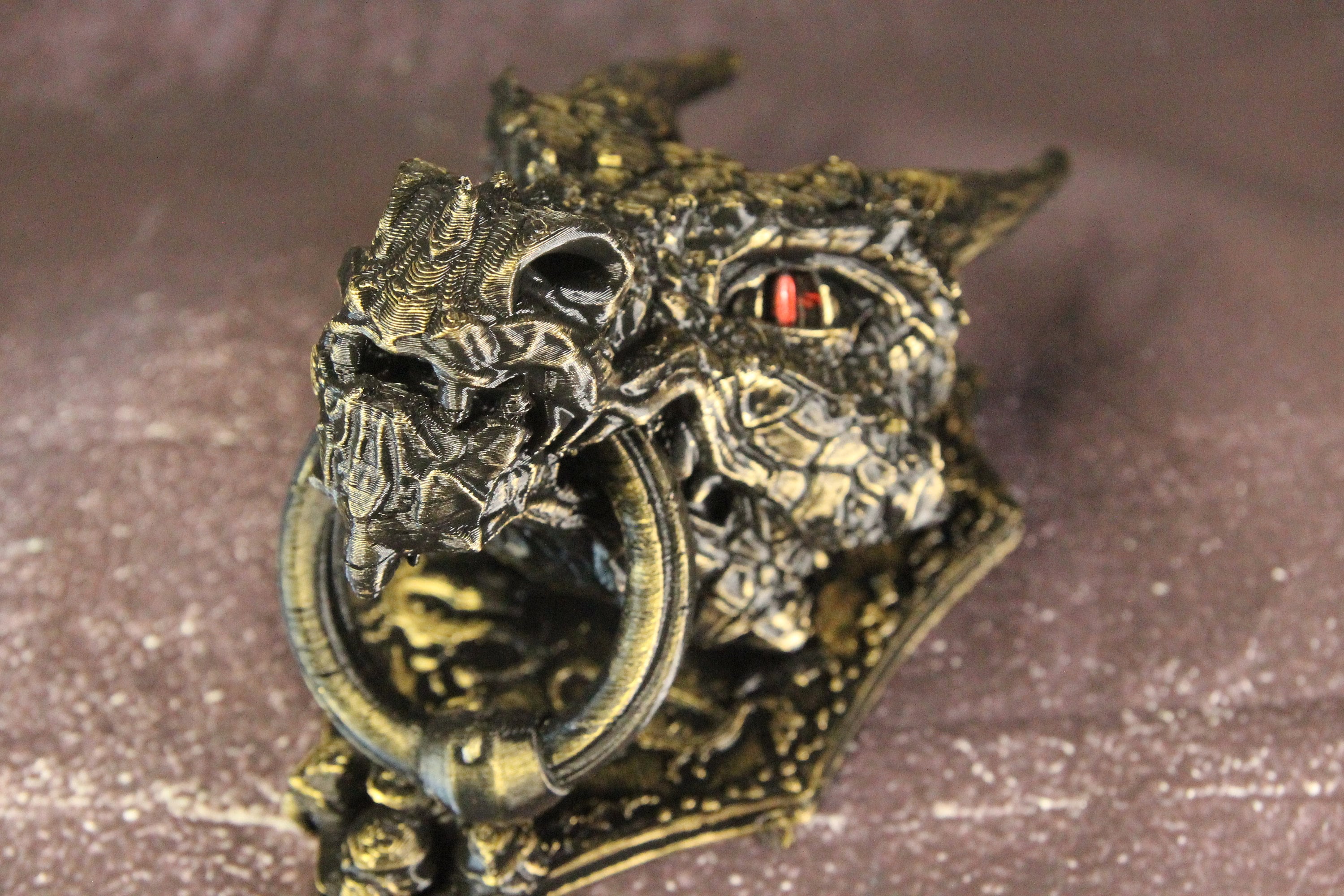 Dragon Door Knocker Fantasy Castle Style | Etsy