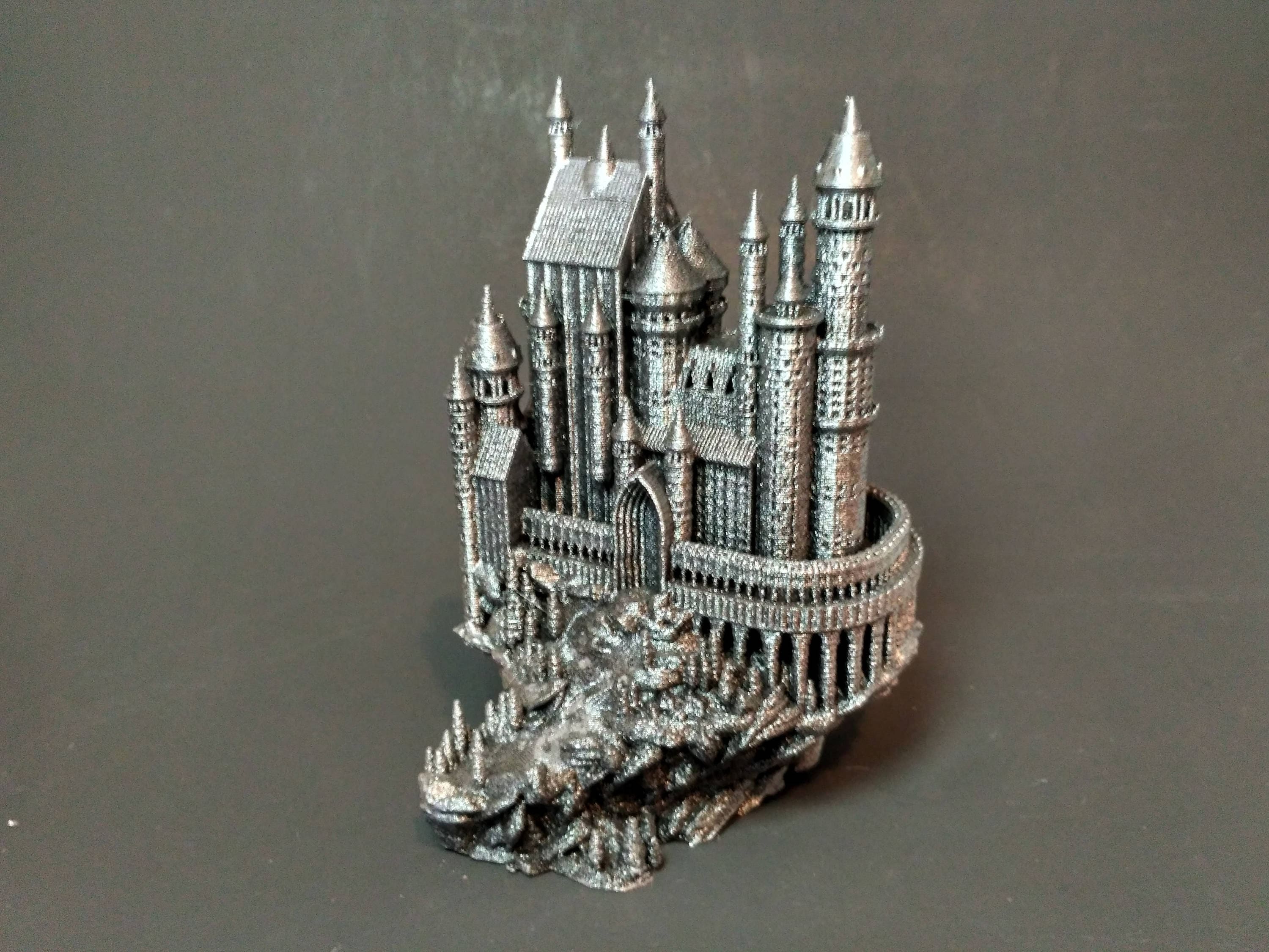 Medieval Castle Fantasy Castle 3D Printed Castle Castle | Etsy