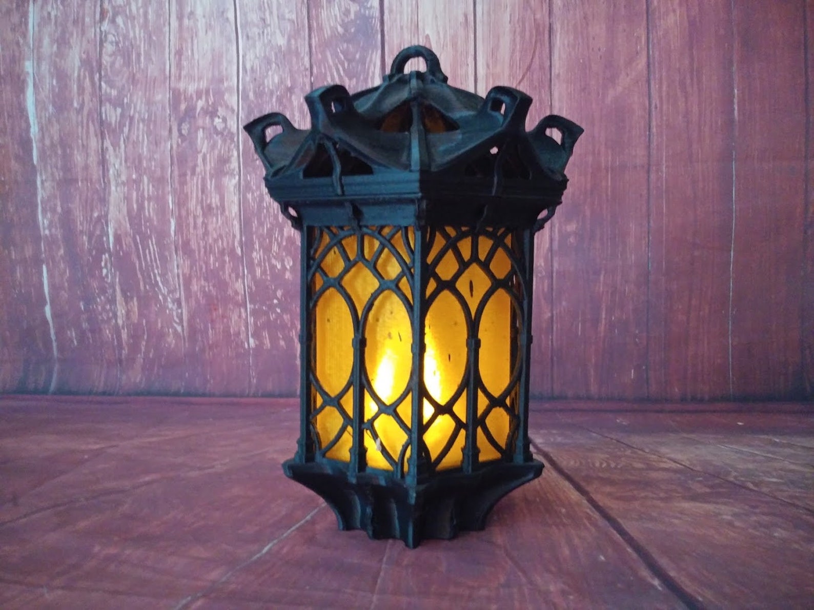 3d Printed Gothic Lantern - Etsy