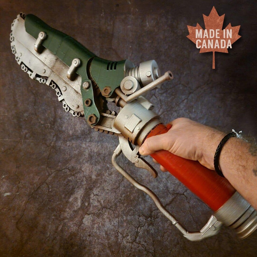 Fallout Ripper 3D Printed Hand Painted Fan Art - Etsy