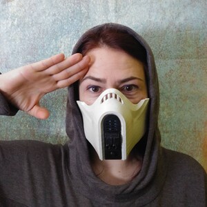 Biker Scout Respirator Mask - Protective Mask - Reusable Respirator ...